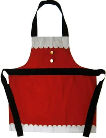Amazon.com: St Nicholas Square® Kid's Santa Apron Red : Home & Kitchen