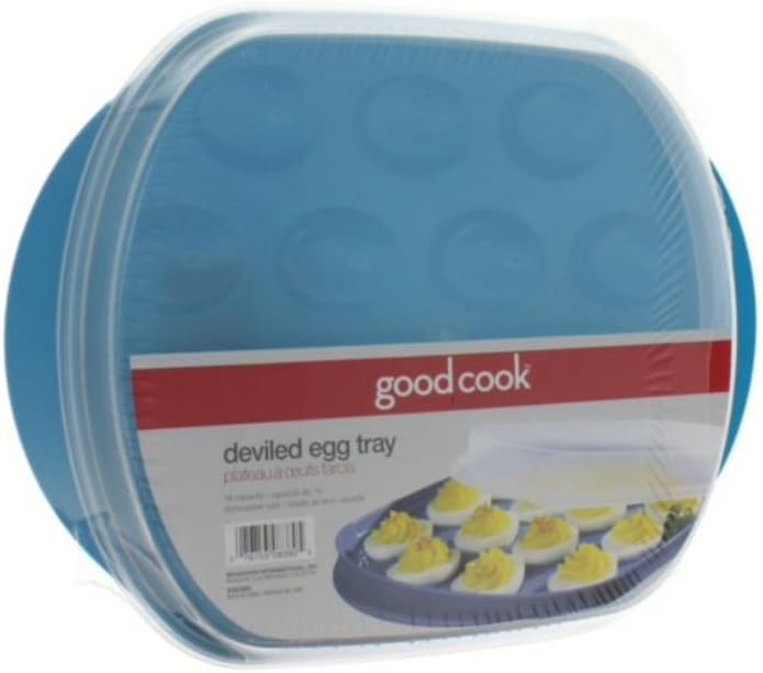 Amazon.com | Good Cook - DEVILED EGG TRAY: Deviled Egg Plates: Deviled ...