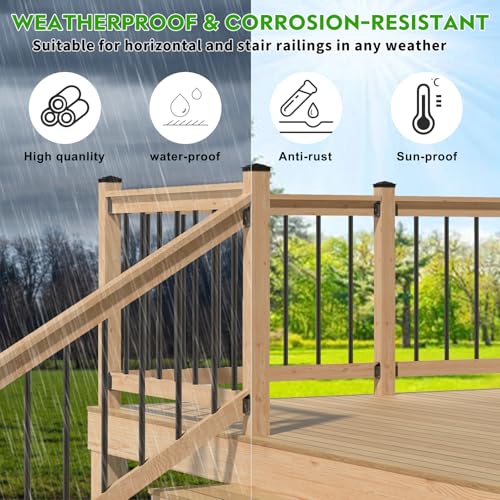 Snapklik.com : Toscoco Upgraded Thicker 24 Pack 36 Inches Aluminum Deck ...