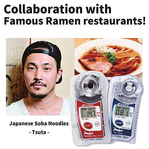 ATAGO Brix Refractometer, Ramen Meister Set, Ramen Soup Refractometer ...