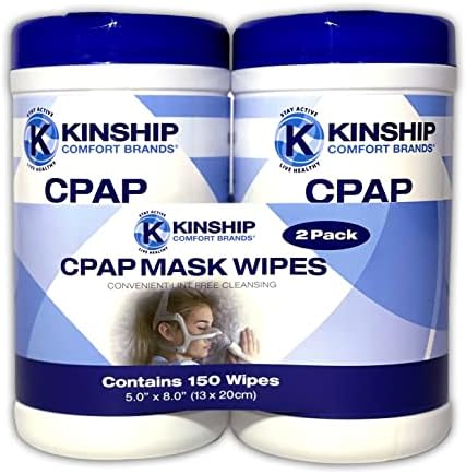 Amazon.com: Kinship Comfort Brands CPAP Mask Cleaning Wipes, Unscented ...