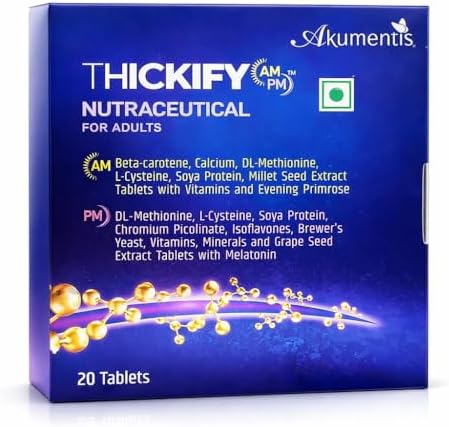Akumentis_Thickify_AM/PM Tablets with Vitamins and Minerals (20 Tablets ...