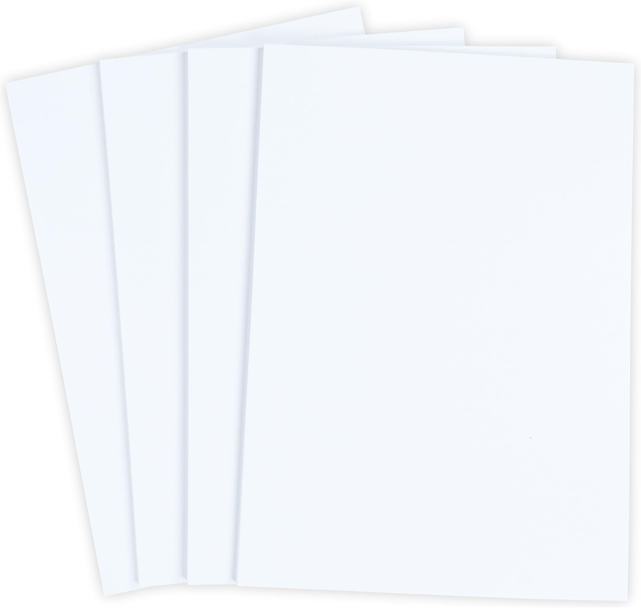 BCreativetolearn White A4 Card 50 Sheets Pack, Smooth Thick 300gsm Card ...