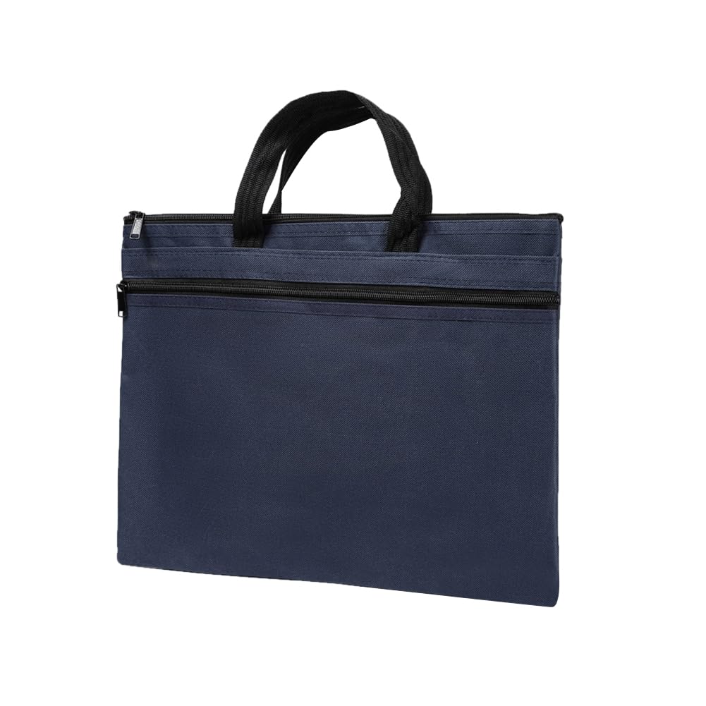 Amazon.com : A4 Zipper Document File Bag Pouch with Handle Waterproof ...