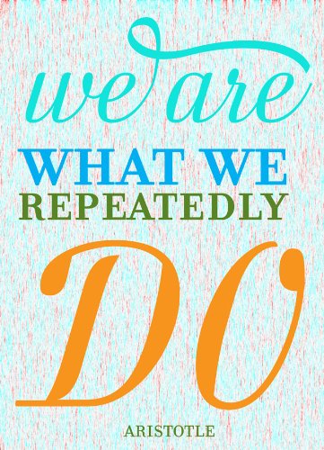 Art Emporio 'We are What we do' Poster (Art Print, 83.82 cm x 60.96 cm ...