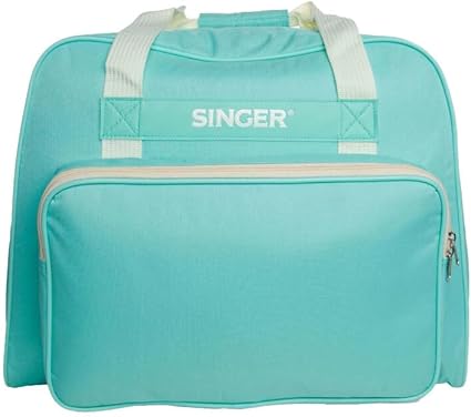 Amazon.com: SINGER | Machine Carrying Case, Teal Color, Spacious Case ...