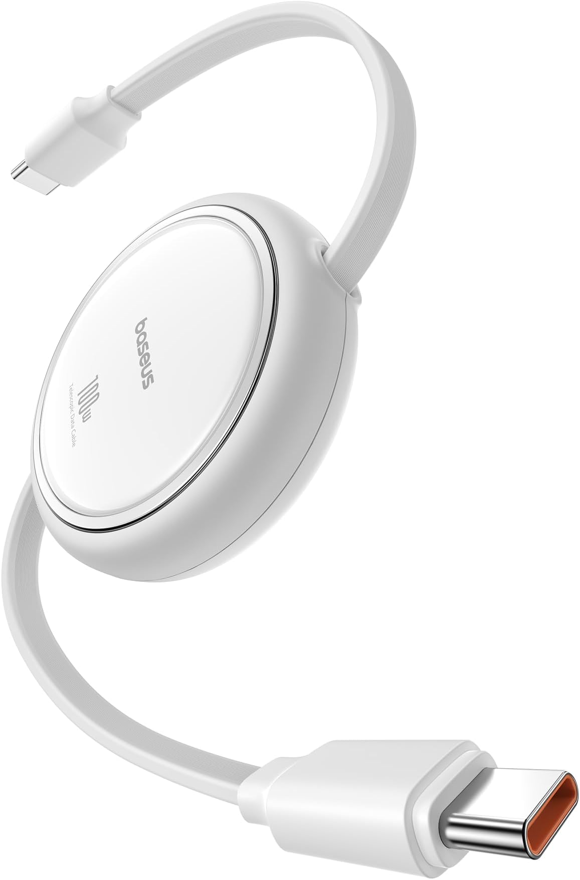 Amazon.com: Baseus USB C Cable, Mini 100W Retractable USB C to USB C PD ...