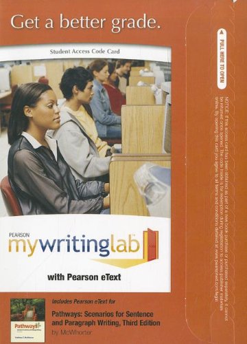 Amazon.com: MyWritingLab with Pearson eText - Standalone Access Card ...