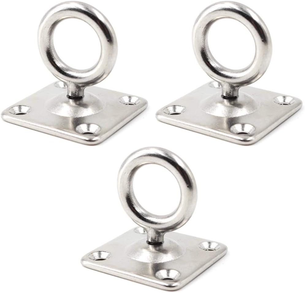 M8 Swivel Ceiling Mount Hook Heavy Duty 304 Stainless Steel for Yoga ...