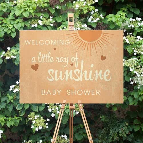 Amazon.com: Baby Shower Sign - Welcome Directional Parking Event (K-091 ...