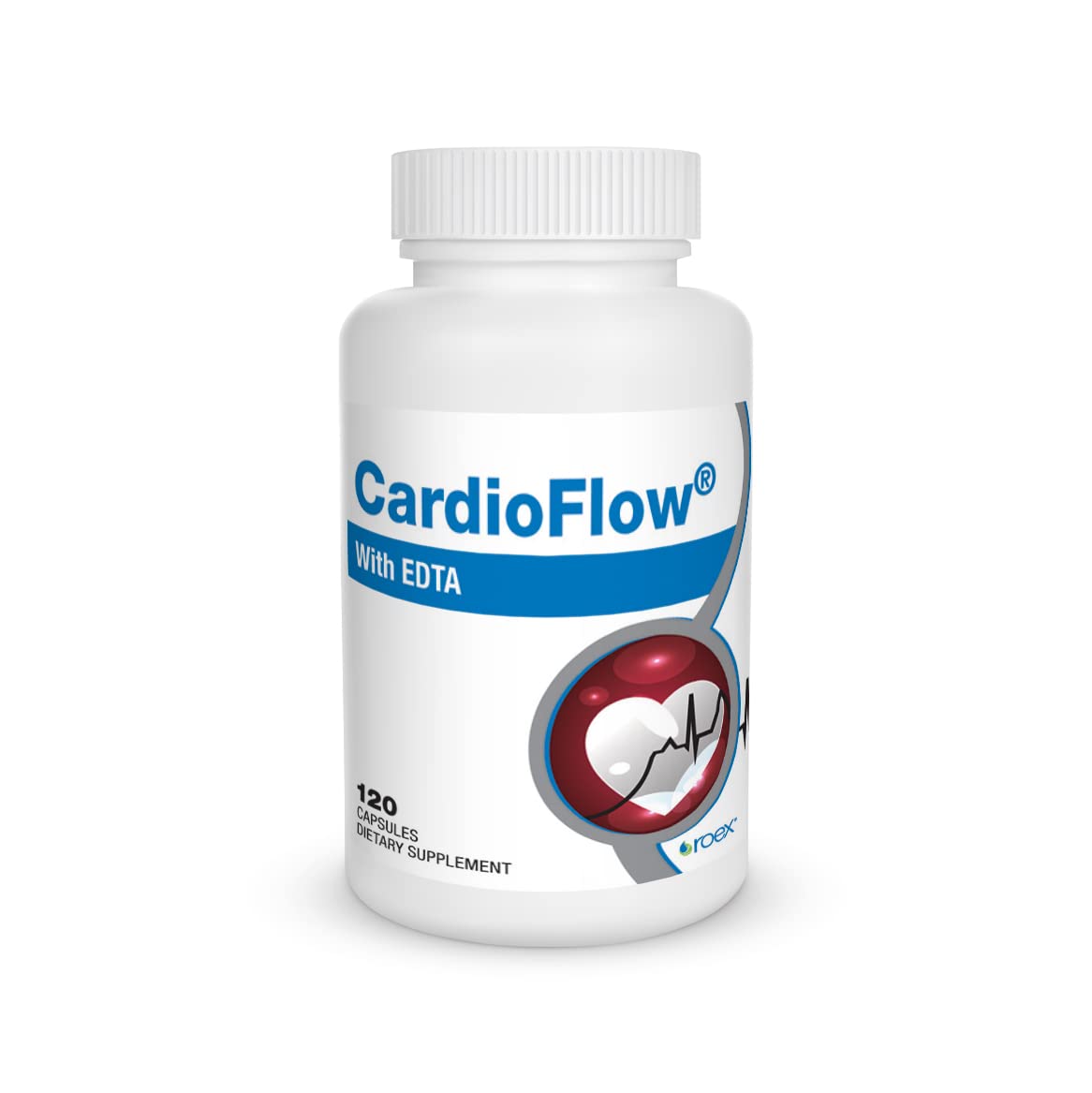 Amazon.com: Roex Cardio Flow with EDTA, 120 Count (Pack of 1) : Health ...