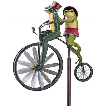 Amazon.com: Vintage Bicycle Metal Wind Spinner - Garden Cute Animal ...