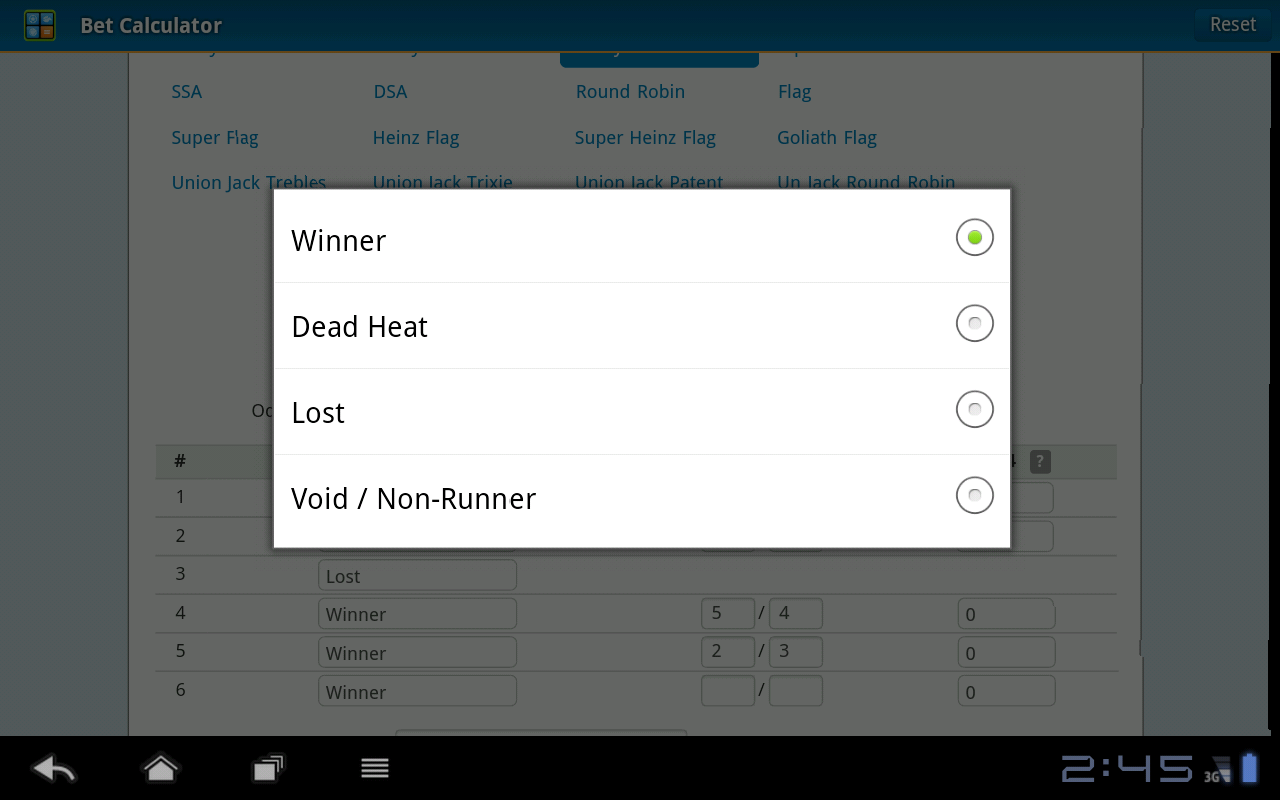 Bet Calculator - App on Amazon Appstore