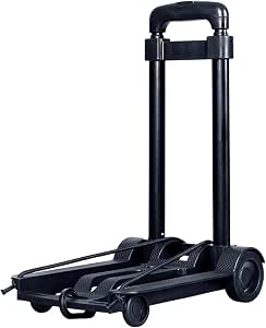 Amazon.co.jp: Foldable Dolly Portable Folding Shopping Cart Flatbed ...