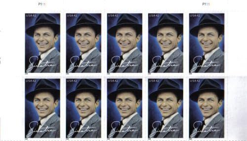 Amazon.com: FRANK SINATRA ~ RAT PACK #4265 Block of 10 x 42¢ US Postage ...