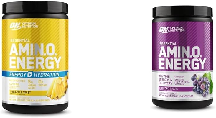 Amazon.com: Optimum Nutrition Amino Energy Powder Plus Hydration, with ...