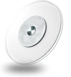 GHIJKLM Lazy Susan Glass Swivel Turntable Table Top Dining Table ...