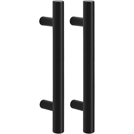 Probrico (20 Pack)Black Kitchen Cabinet Pulls, 3-3/4 Inch Hole Centers ...