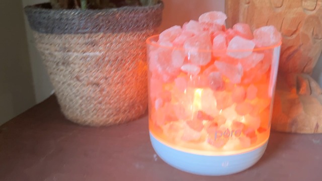 Watch Honest Review & Demonstration of Pure Salt Lamp on Amazon Live