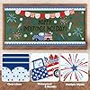 Amazon.com: JarThenaAMCS 74Pcs Happy Independence Day Bulletin Board ...