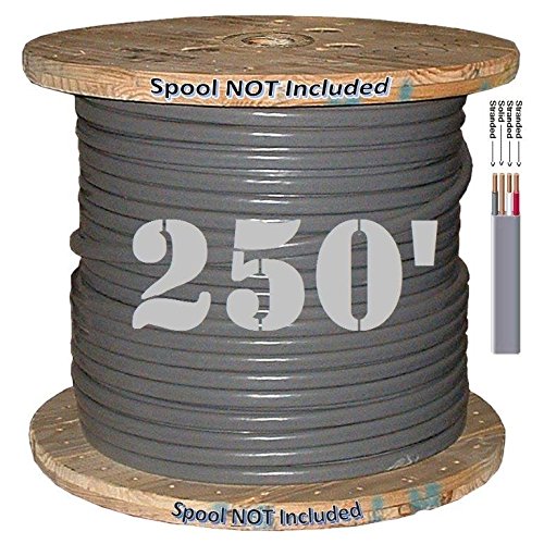 8/3 UF/B (Underground Feeder - Direct Earth Burial) Cable: Amazon.com ...