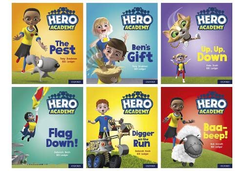 Hero Academy: Oxford Level 4, Light Blue Book Band: Mixed pack (Project ...