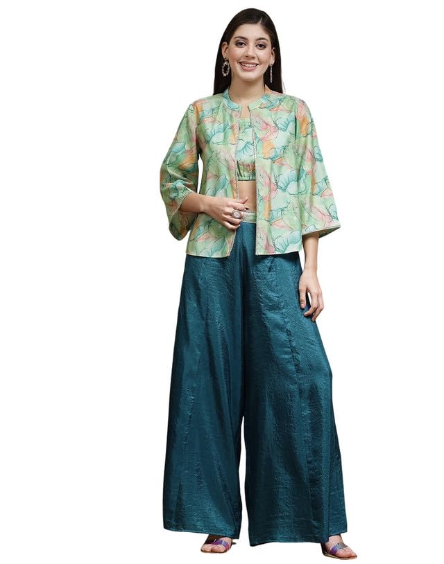SIRIL Cotton Silk Co-ord Set for Women | Three Piece Co ord Set |Coord ...