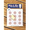 Amazon.com: Bullseye Toilet Target Pack (13 Targets) with Applicator ...