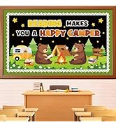 Amazon.com: Reading Travel Bulletin Board Decorations Set, Adventure ...