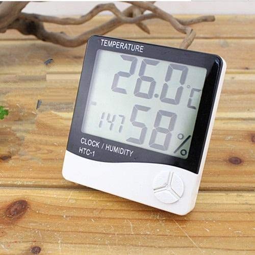HTC-1 Digital Temperature Humidity Meter Wall Mount Or Table Top With ...