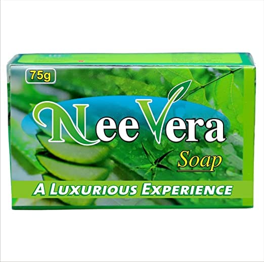 Buy NEEVERA Natural Herbal Soap | Neem,Aloe Vera,coconut & Lemon Soap ...