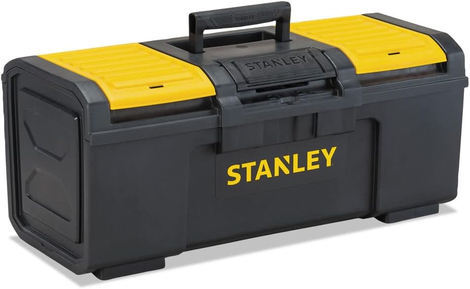 STANLEY Tool Box, One Latch Toolbox, 24-Inch (STST24410)