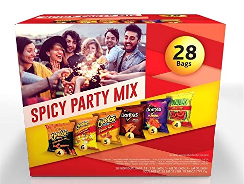 Amazon.com: Frito-Lay 28 Piece VP Mix Cube, Spicy Party, 26.375 Ounce