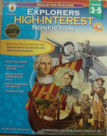 Explorers High-Interest Nonfiction, Skills for Success Grades 3-5 ...