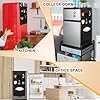 Amazon.com: Mini Fridge Organizer with 15 Pockets, Over the Fridge ...