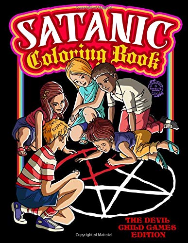Buy Satanic Coloring Book: The Devil Child Games Edition: Presenting ...