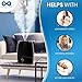 Amazon.com: 50-Hour Ultrasonic Cool Mist Humidifiers for Bedroom (6L ...