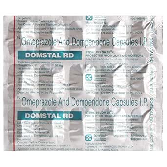 Domstal RD (20mg+10mg)- Strip of 15 Capsules : Amazon.in: Health ...