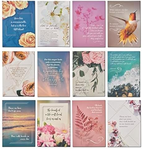 Amazon.com : Paperoo Religious Box of Sympathy Cards with Envelopes ...