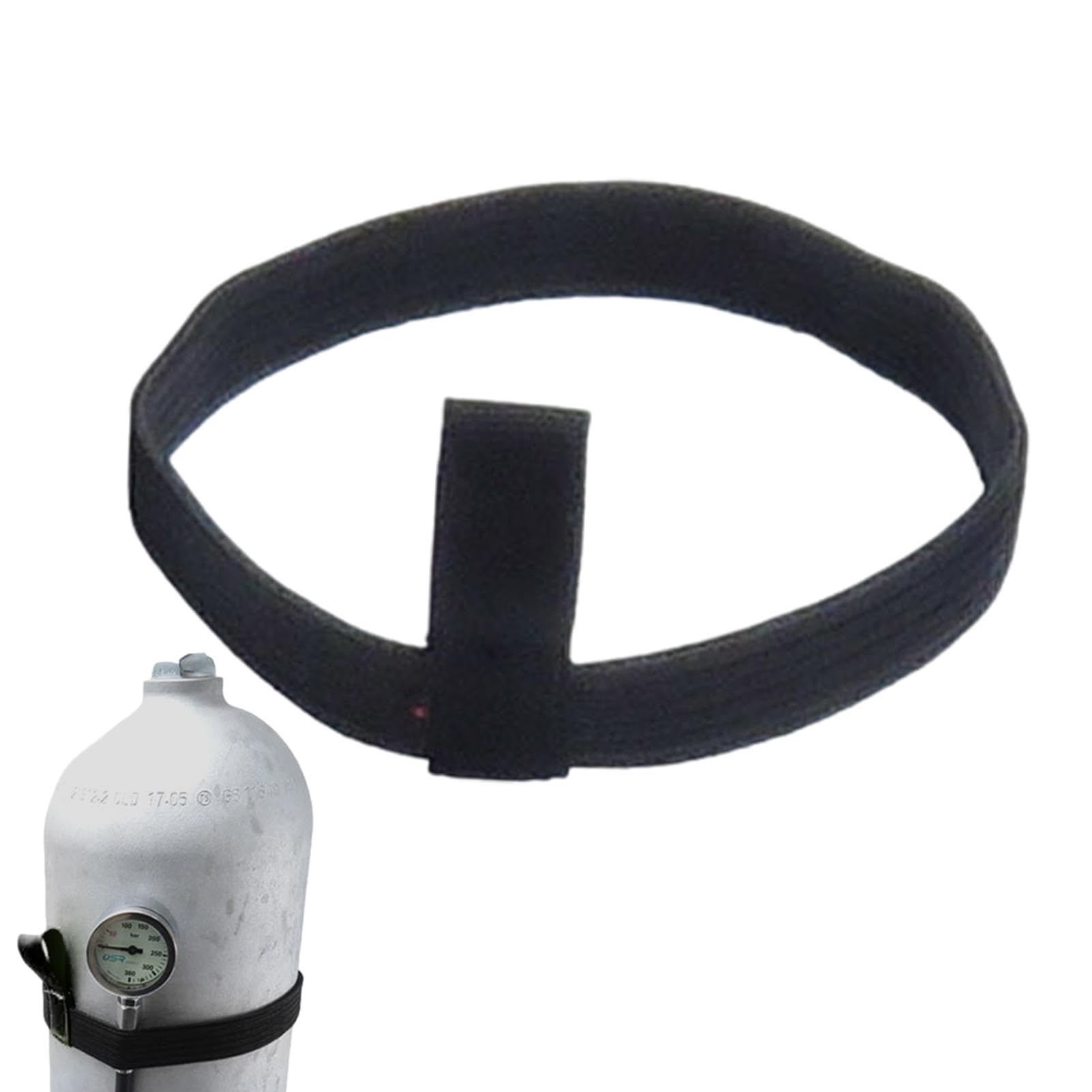 Scuba Diving Accessories 2X Diving Strap For 6 Litre Bottle - Rubber ...