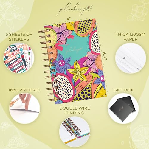 Snapklik.com : PLANBERRY Pocket Food Journal Premium Nutrition Planner ...