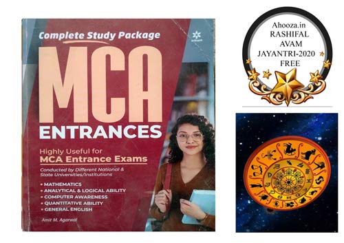 Amazon.in: Buy Complete Study Package MCA Entrance Exams book In English With Ahooza Rashifal ...