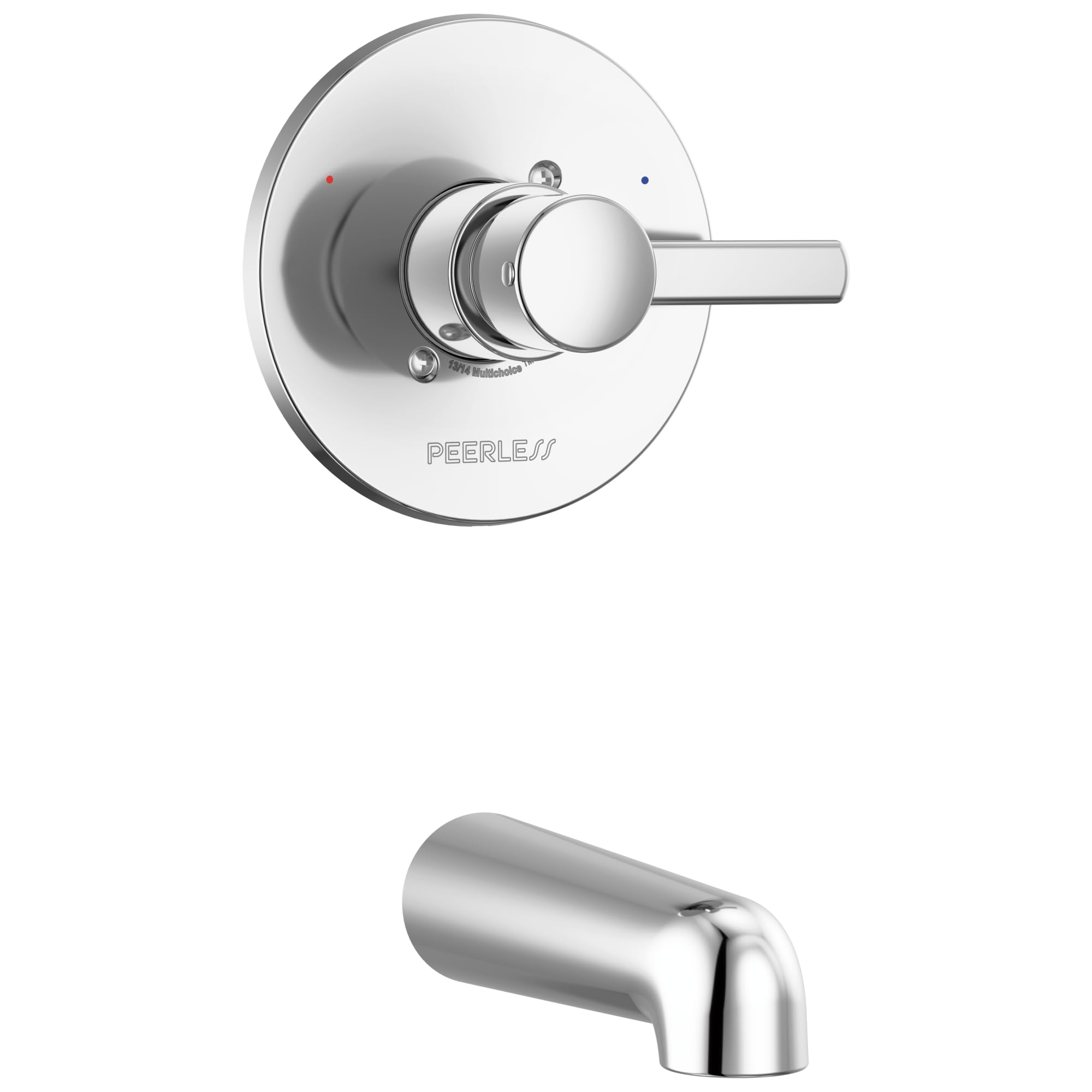 Peerless Precept Single-Function Shower Valve Trim Kit with Tub Spout ...