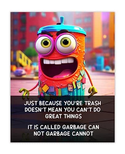 Amazon.com: It's Called Garbage Can, Not Garbage Cannot Funny ...