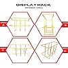 Amazon.com: Performore 2 Pack Binder Display Rack, SDS/MSDS Wire Wall ...