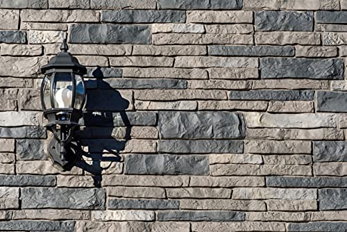 Tando Stacked Stone Composite Stone Exterior Siding Panels 1/2 Square ...