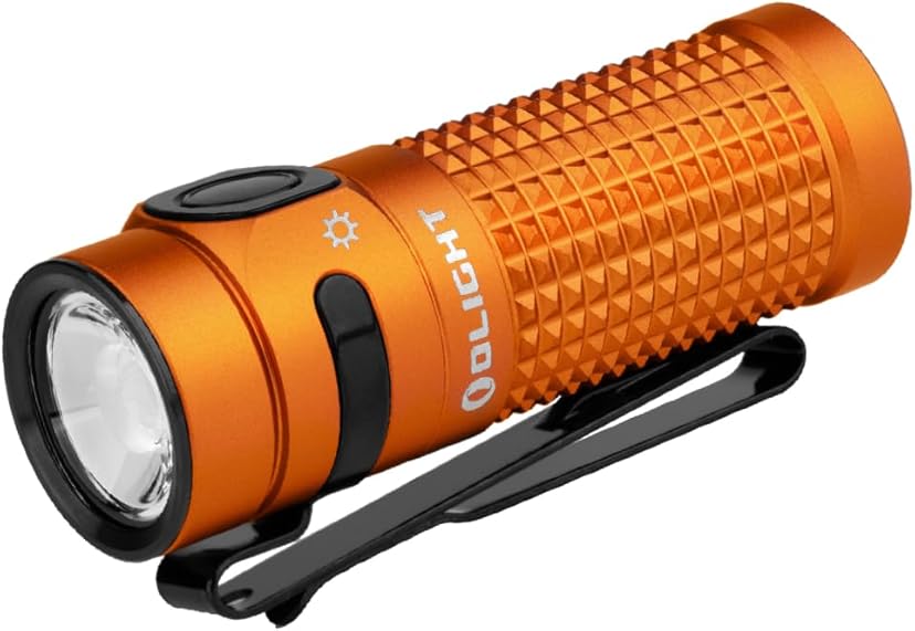 Olight Baton4 Rechargeable Edc Flashlight Bright Small Flashlight 1300 ...