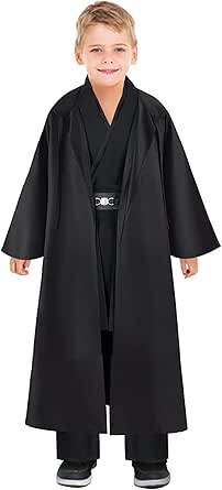 Kids Jedi Costumes for Boys Robe Hooded Anakin Costume Uniform Outfit ...