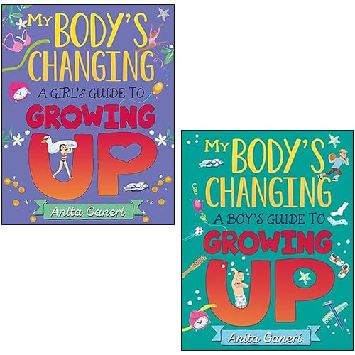 My Body's Changing Series 2 Books Collection Set By Anita Ganeri ...