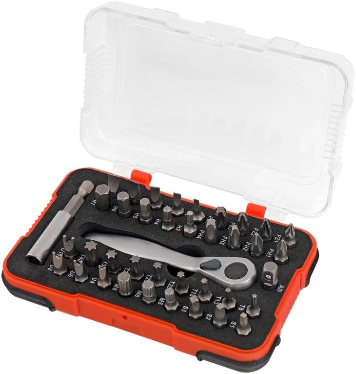 Amazon.com: 39pcs 1/4 Inch Ratchet Socket Wrench Set, Drive Socket Set ...